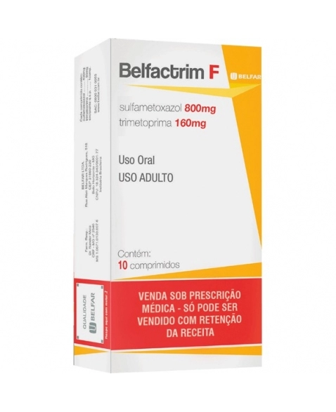 BELFACTRIN F 10 CPR 800 MG/160 MG