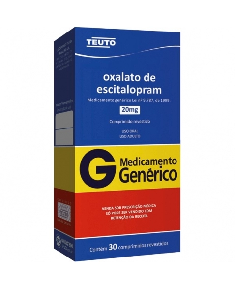 G.ESCITALOPRAN 20 MG 30 CPR P344