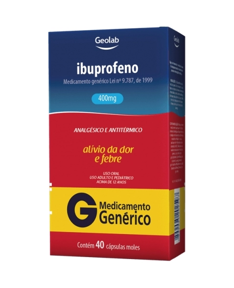 G.IBUPROFENO 400MG 40 CAPS GEL 10X4