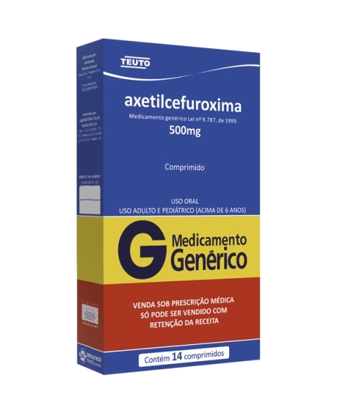 G.AXETILCEFUROXIMA 500MG 14CPR TEUTO